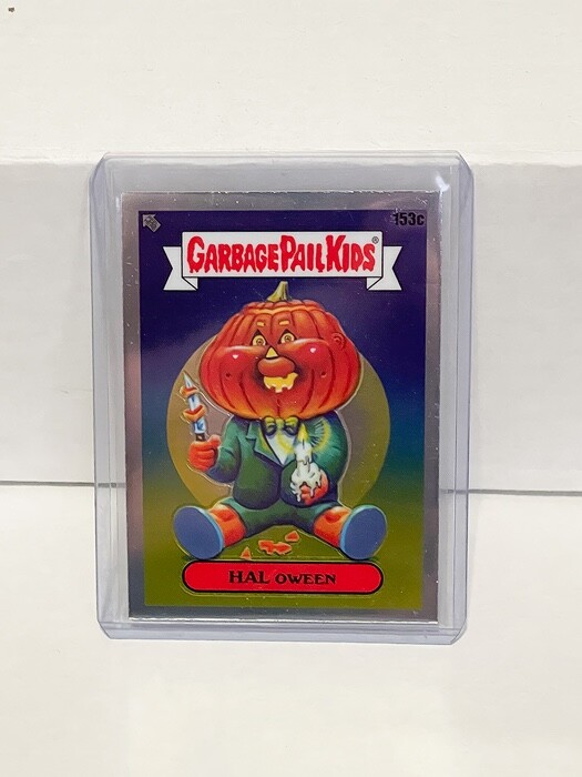 2021 Topps Chrome Garbage Pail Kids Hal Oween #153c Base C-Name ...