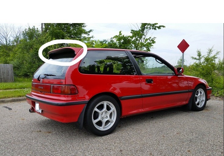 88 91 Honda Civic Hatchback