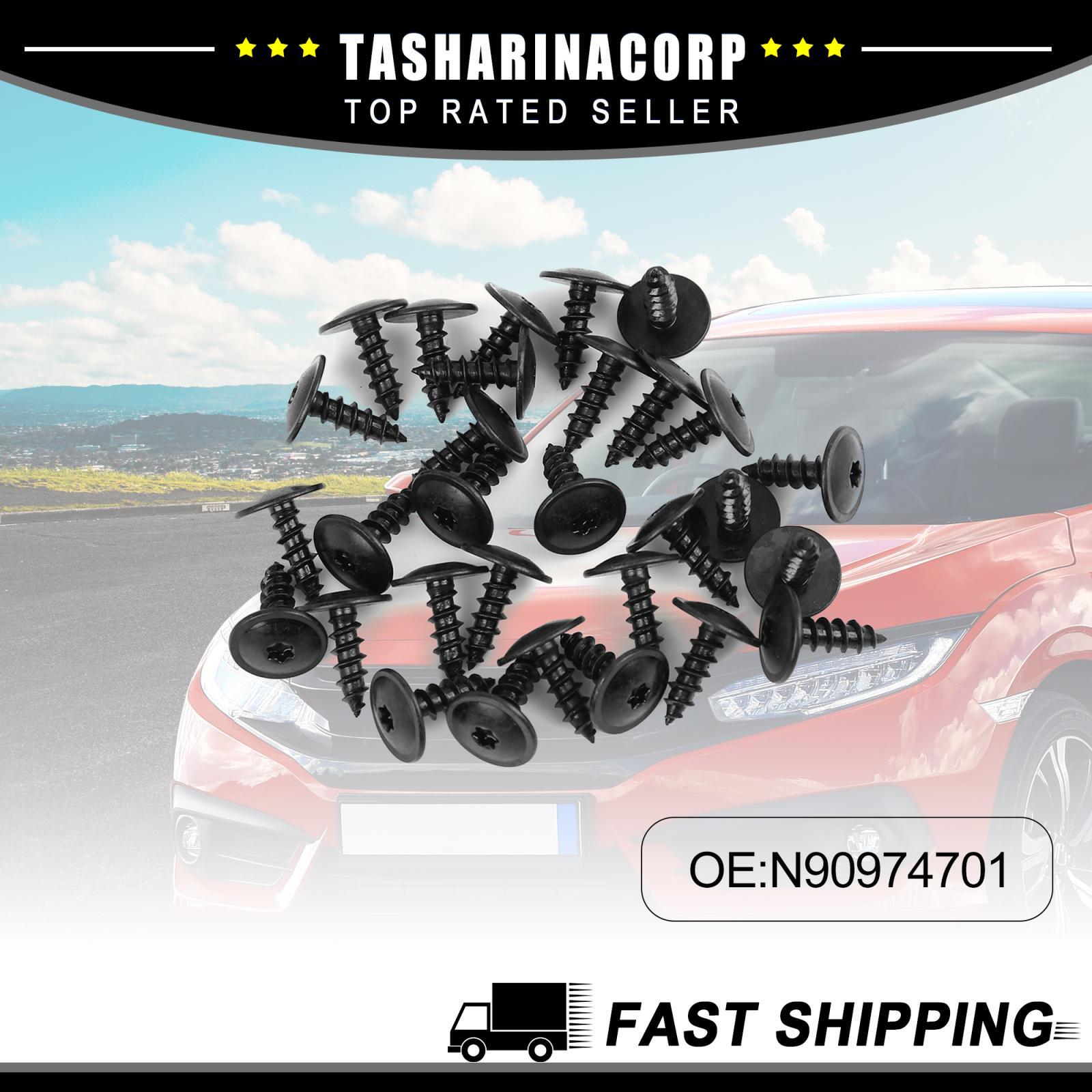 Fit for Honda Civic 17-18 Fender Liner Under Cover Screw Bolt N90974701 ...