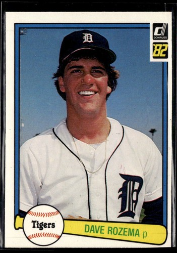 1982 Donruss #259 Dave Rozema | eBay