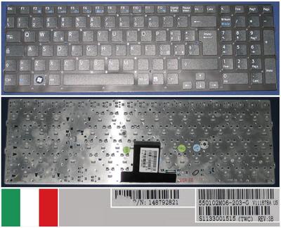 Sony Vaio Vpc-Eb V111678A Qwerty Keyboard Black | eBay