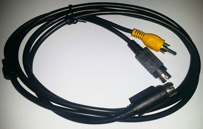 ATI S Video S-Video 7 pin to AV Male & S 4 pin Adapter Converter 12CF1 ...