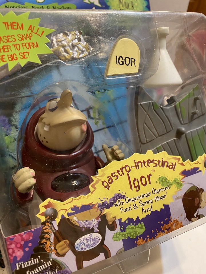 VTG 1998 Toy Island Toonsylvania Igor Action Figure Sealed New ...