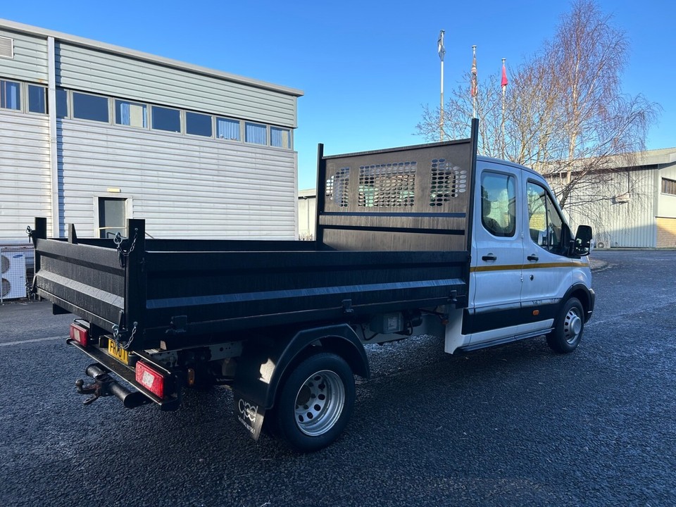 2021 Ford Transit TIPPER 2.0 TDCI 130 PS DOUBLE/ CREW CAB TWIN WHEEL ...