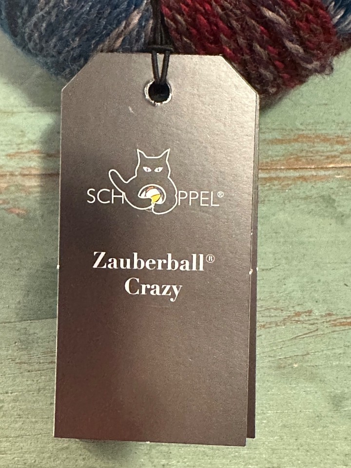 Schoppel Crazy Zauberball Sock Yarn Color 1507 Autumn Wind Wool/Nylon ...