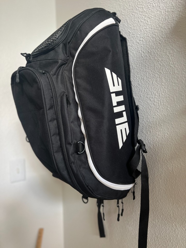 Elite Sports Large Gym Duffle Bag Backpack MMA Athlete Sports Large ...
