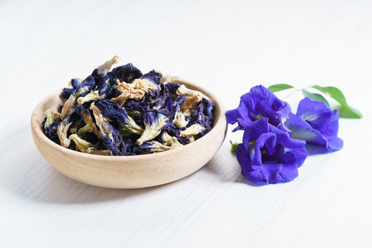 50g Clitoria Ternatea Tea Natural Dried Blue Pea Organic Drink Herbal ...