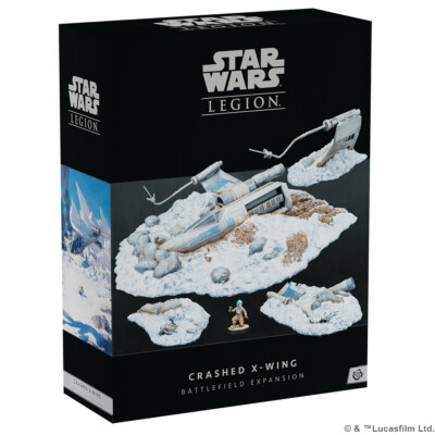 Star Wars Legion Miniatures game: Crashed X-Wing Battlefield Expansion ...
