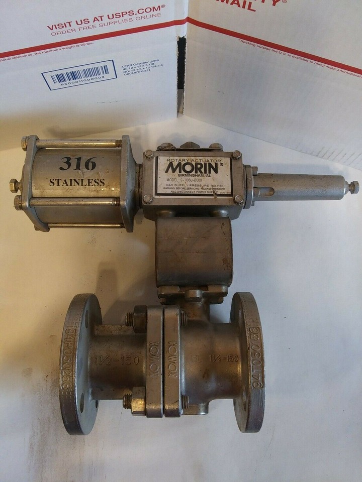 Morin S-006U-D000 Rotary Actuator EL1-1/2-150 VALVE 94P050253 | eBay