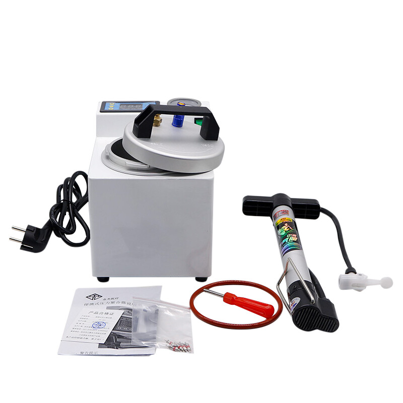 4-In-1 Dental Lab Polymerizer Polymerizing Machine Curing Pressure Pot ...