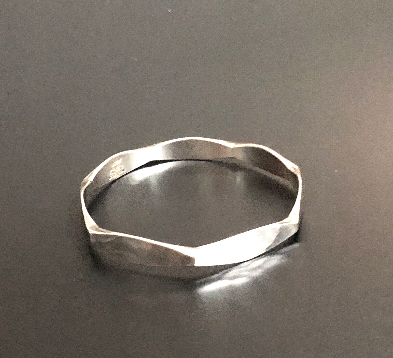 RAGNAR HANSEN 1960’S NORWEGIAN NORWAY FINE SILVER BAN… - Gem