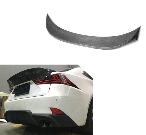 REAL Carbon Fiber Rear WD Trunk Spoiler For LEXUS IS200t IS250 IS350 14 ...