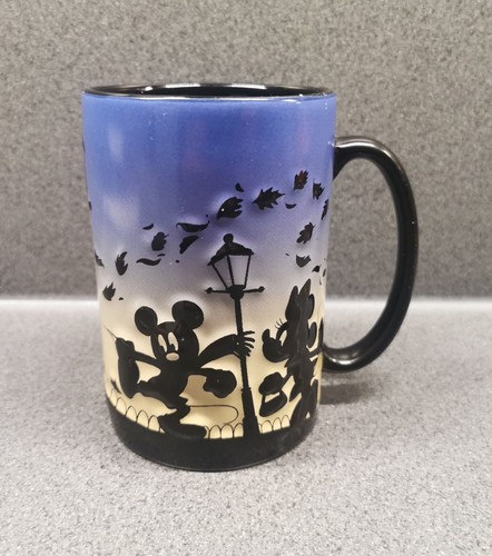 Disney Store Exclusive Mug Pluto Mickey & Minnie Mouse Autumn Night ...