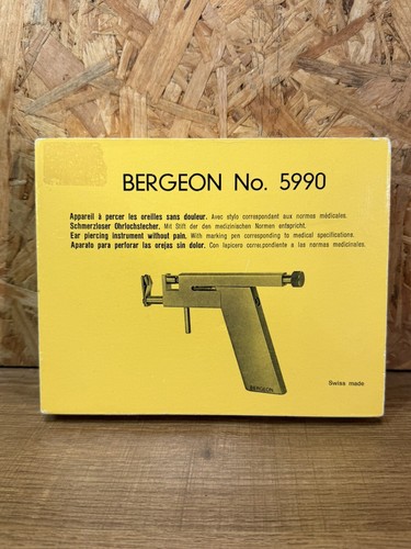 appareil à percer les oreilles Bergeon 5990 matériel bijoutier parfait ...
