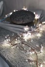 Gemstones Garland - White - 60 LED Indoor Light Chain - Mains Powered ...