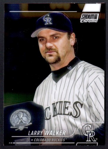 Larry Walker 2022 Topps Stadium Club Chrome Legends Card #40 Colorado Rockies | eBay