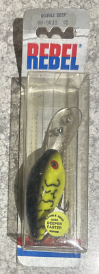 Vintage Rebel Fishing Lure Double Deep DD-9438 | eBay
