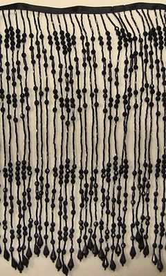 long beaded fringe ,custome made,12 inch long ,sold by 1 yard | eBay