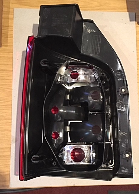 Volkswagen Transporter T6 - REAR LIGHT CLUSTER - LENS ONLY - BARN 2 ...