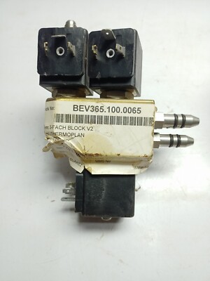 Thermoplan 3-Fach Block V2 with 3 Solenoid Valve 491514C2D500C2 AMIF | eBay
