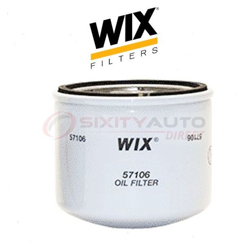 WIX 57106 Engine Oil Filter for Z976 WGL3828 PA5001 P502458 P502085 ...