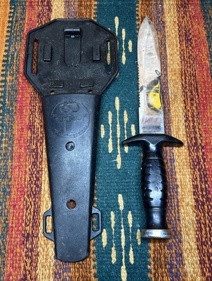 Vintage AMF VOIT Swimaster USA Scuba Diving Diver Survival Knife ...