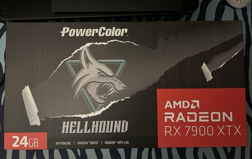 PowerColor Hellhound AMD Radeon RX 7900 XTX OC 24GB GDDR6 Graphics Card ...