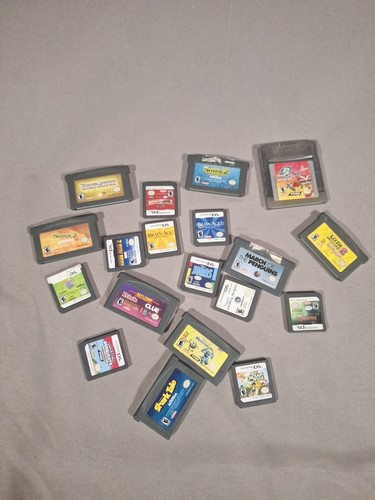 Game Boy Advance Nintendo DS Gameboy Color Game Lot 19 Games | eBay