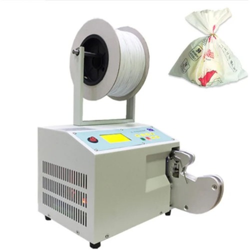 Plastic Bag Tie Machine Golden Wire Twist Tying Machine for Bakery ...