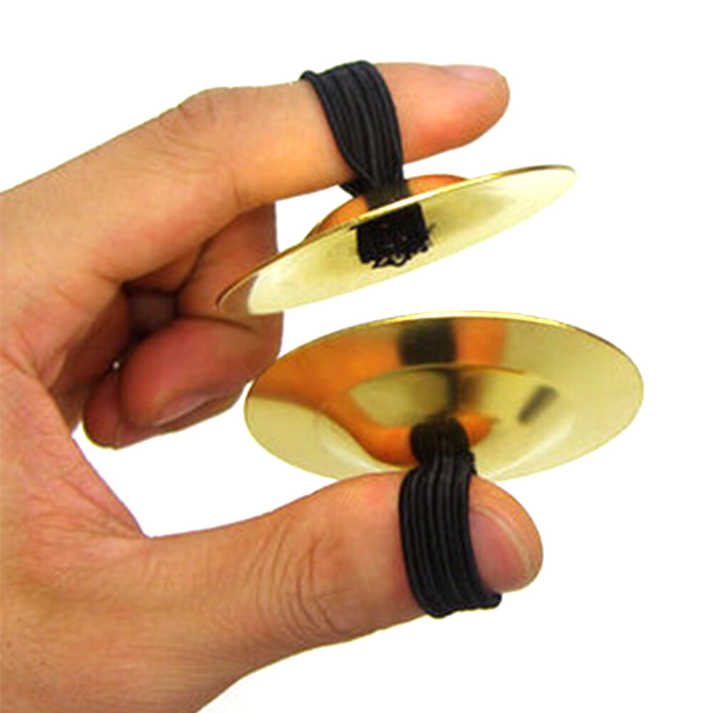 Finger Cymbals Musical Instrument Games Toy Belly Dancing Mini Boy Girl ...
