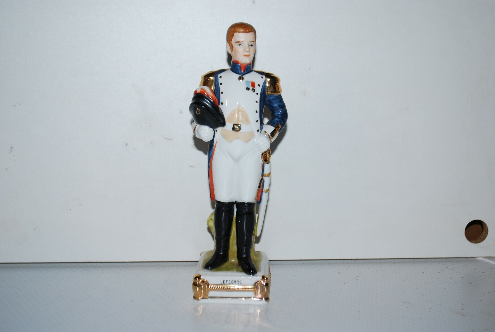FIGURINE SOLDAT EMPIRE EN PORCELAINE GENERAL LEFEBVRE 22 CM DE HAUT | eBay