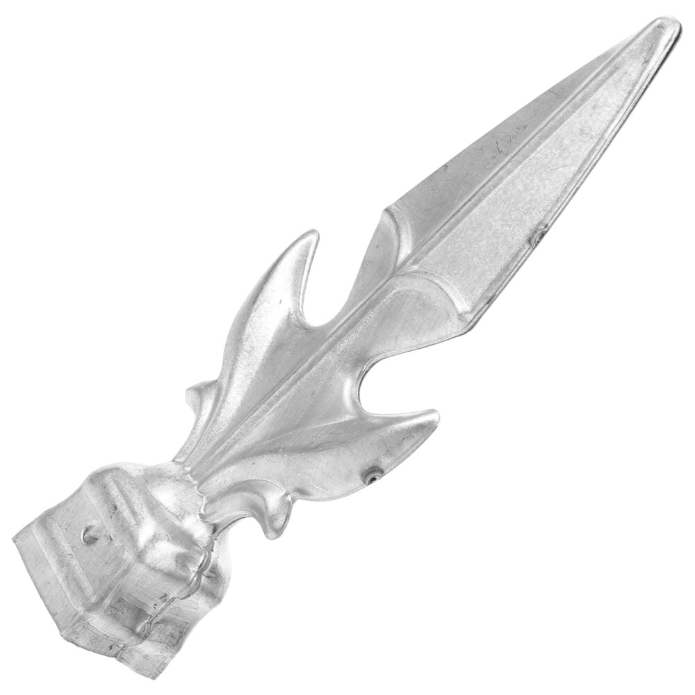 Gate Finial Fence Topper Pointed Shape Wrought Iron Finials Decorative ...