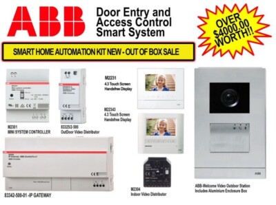 ABB Door Access Security Entrance System Smart access Home intercom Lot ...