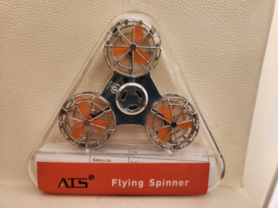 Flying Fidget Spinner Mini Hand Drone Kids Toy Great Gift for Christmas ...