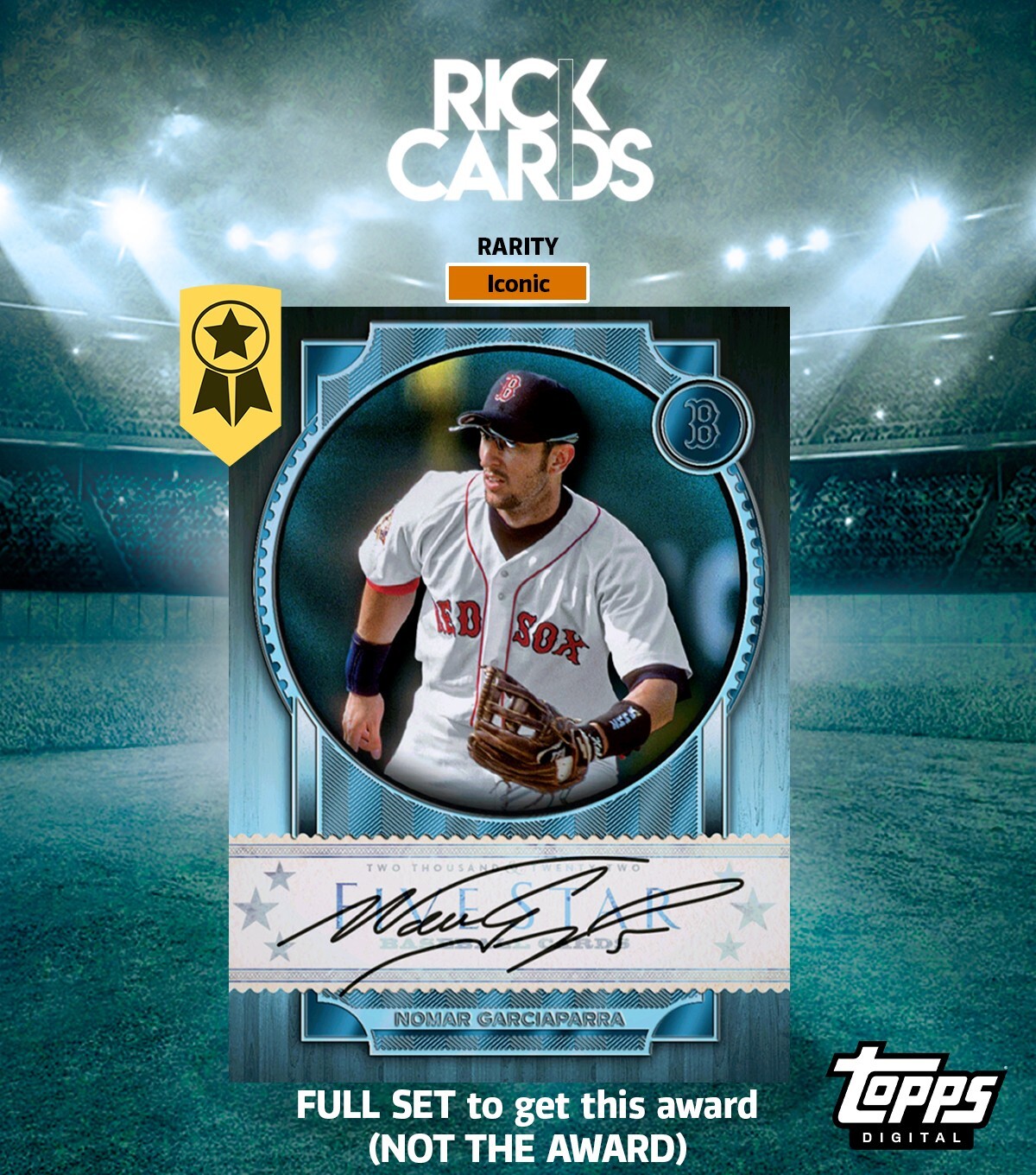 ⭐TOPPS BUNT DIGITAL FIVE STAR 22 S1 Platinum Base Sig ICONIC SET (54 ...