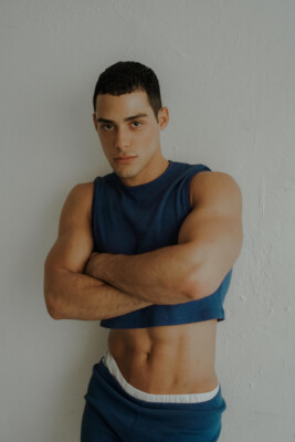 [K363] Male Model Showing Off Body To Viewer Fine Art Hunky Physique | eBay