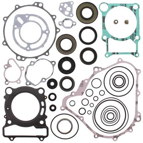 Vertex Complete Engine Rebuild Gasket Kit w Oil Seals Wolverine 450 4x4 ...