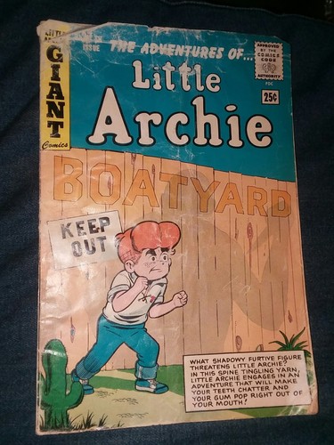 LITTLE ARCHIE #27 Giant comics vg mlj series magazine mystery classic ...