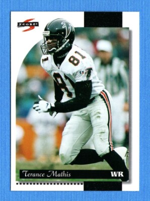 1996 Score #161 Terance Mathis Atlanta Falcons | eBay