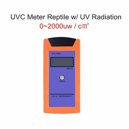 Digital RGM UVC Light Meter Spectrum 220-280NM UV Radiation Reptile ...