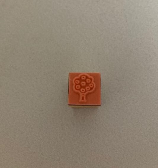 Rubber Stamp - Apple Tree - Extra Small Size | eBay
