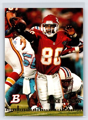 LAKE DAWSON 1994 Bowman Rookie Football Card #136 Kansas City Chiefs | eBay