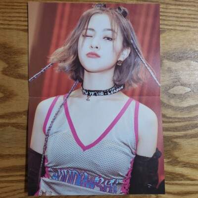 Ryujin Official Mini Poster Itzy Cheshire Limited Edition Genuine Kpop ...