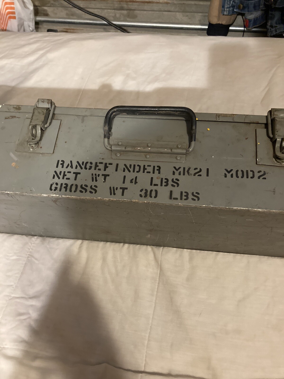 Vintage Barr & Stroud US Military Navy Rangefinder MK21 Mod 2 USN ...