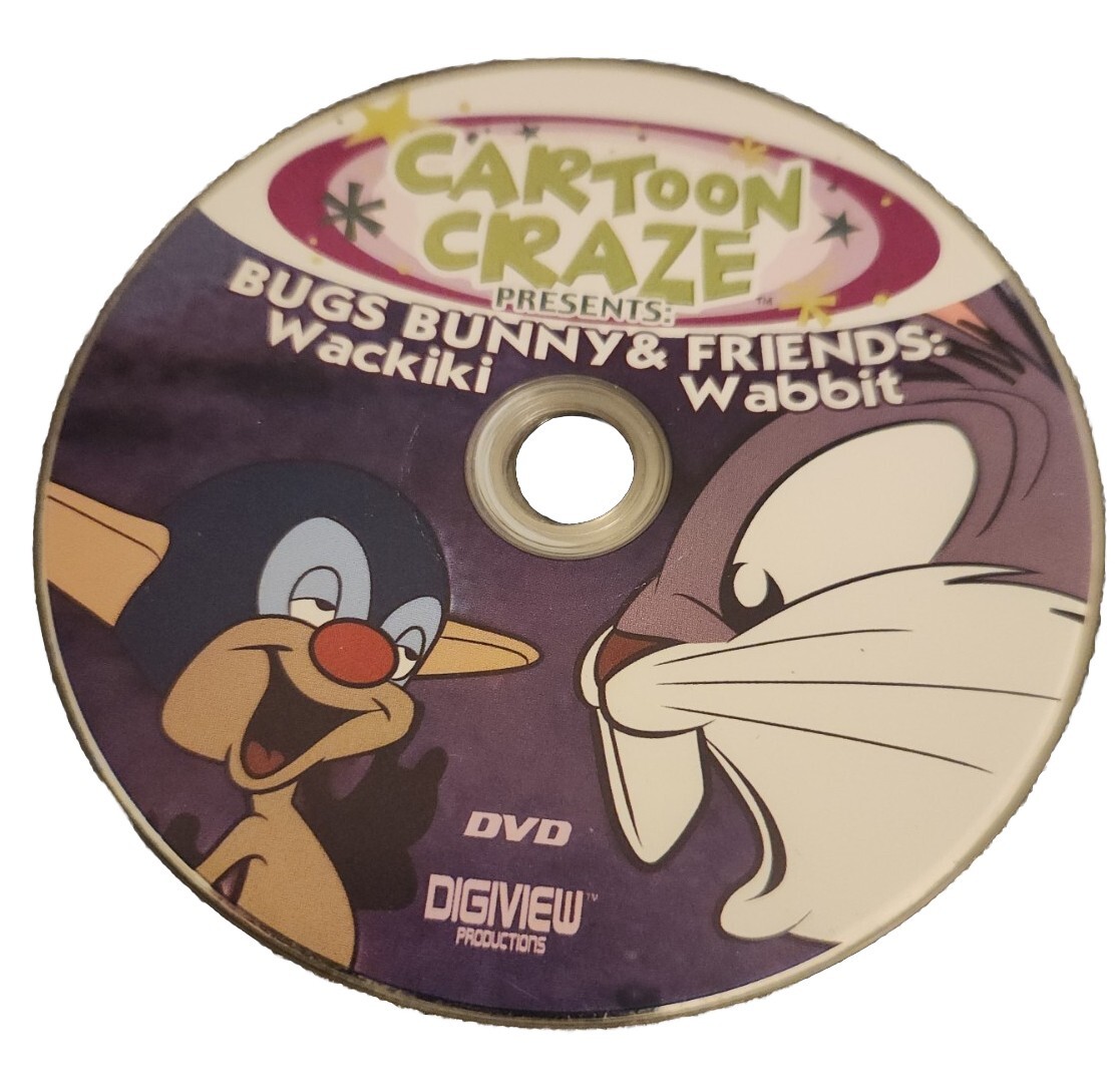 CARTOON CRAZE BUGS BUNNY AND FRIENDS WACKIKI WABBIT DVD | eBay
