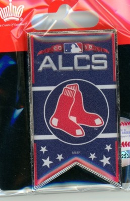 Red Sox 2018 ALCS Banner Pin Boston American League playoffs AL aminco ...