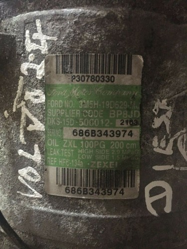 2006-2010 Volvo C70 2.4 D5 Diesel Air Conditioning Pump Compressor A/C ...