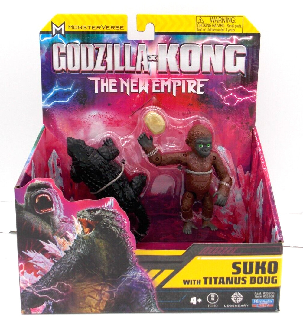 Godzilla X Kong: The New Empire Suko with Titanus Doug 4" Figure H3 ...