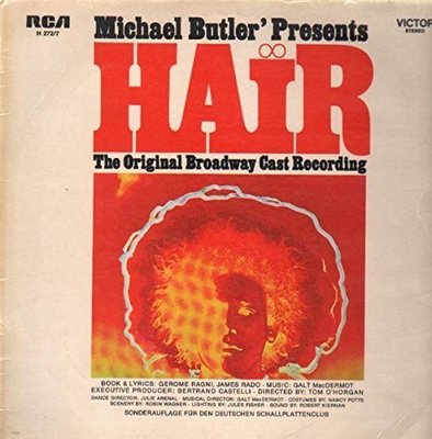 Hair Original Broadway cast recording [LP] | eBay