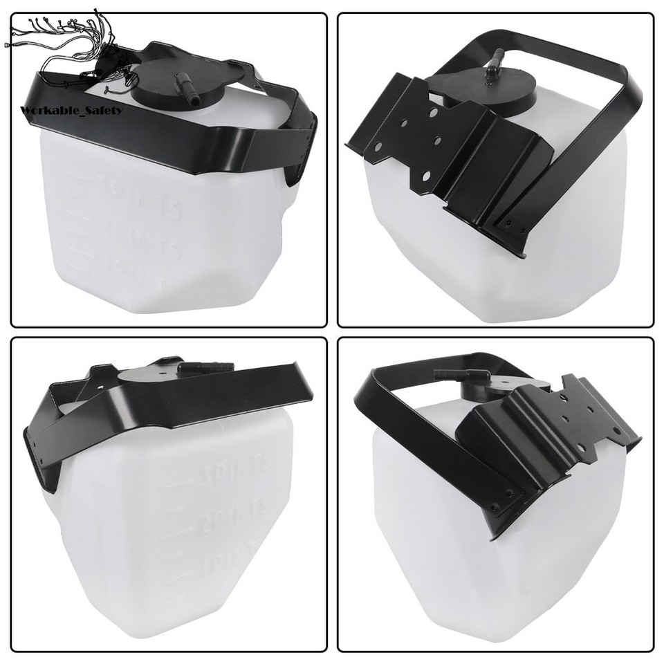 Washer Jar Bottle Bracket Cap Bolts Hose Filter Windshield jug ...